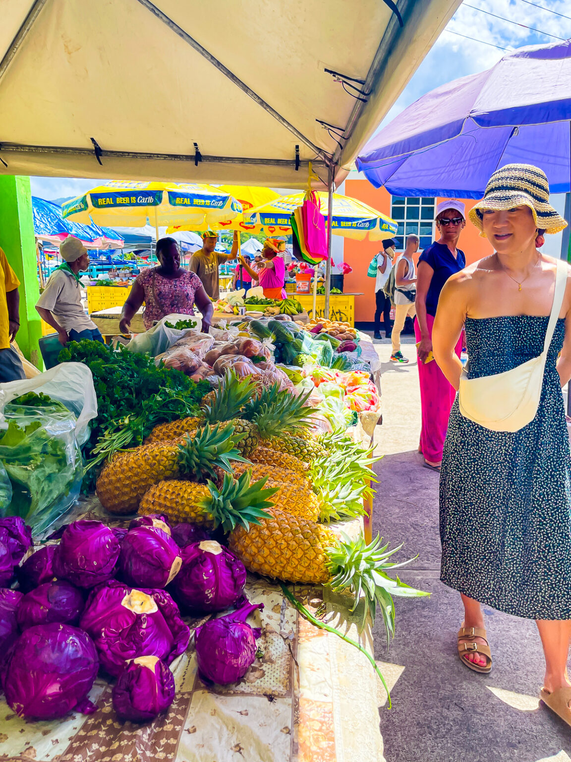 Roseau Market Dominica - What to Know Before You Go - Jet Set Jazzmine